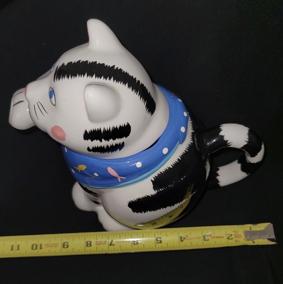 Coco Dowley | Dining | 9s Coco Dowley Ceramic Cat Pitcher | Poshmark